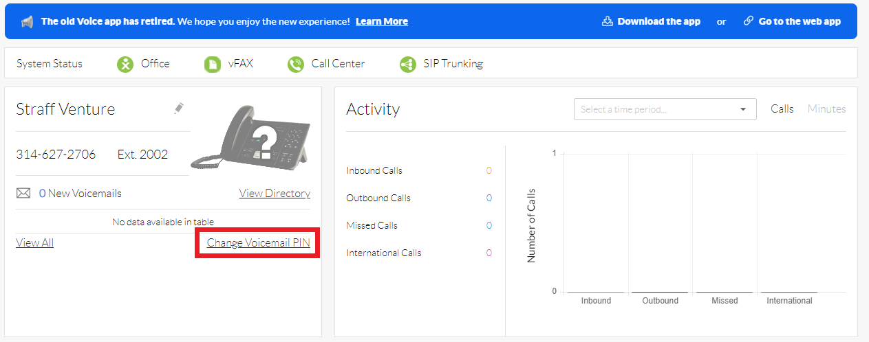 Voicemail PIN Reset - Nextiva Help