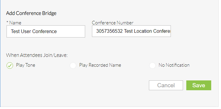 Conference Bridge Setup - Nextiva Help