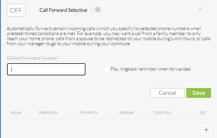 Call Forwarding Selective - Nextiva Help