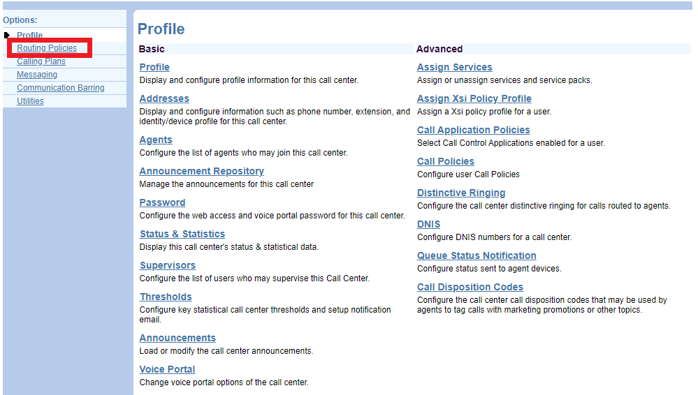NextOS Call Center: Routing Policies - Nextiva Help