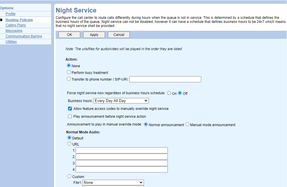NextOS Call Center: Routing Policies - Nextiva Help