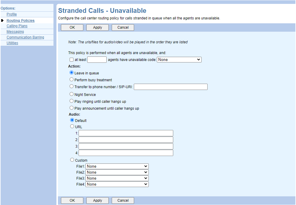 NextOS Call Center: Routing Policies - Nextiva Help