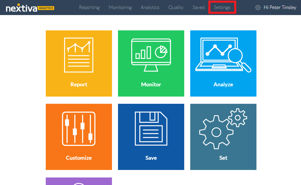 Voice Analytics - Changing The Color Theme - Nextiva Help