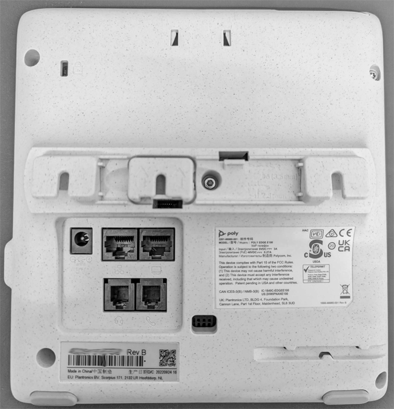 Poly Edge E220 - Specification Sheet - Nextiva Help