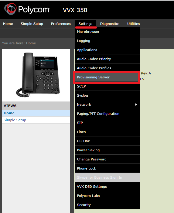 Setup your Poly VVX X50 Device - Nextiva Help