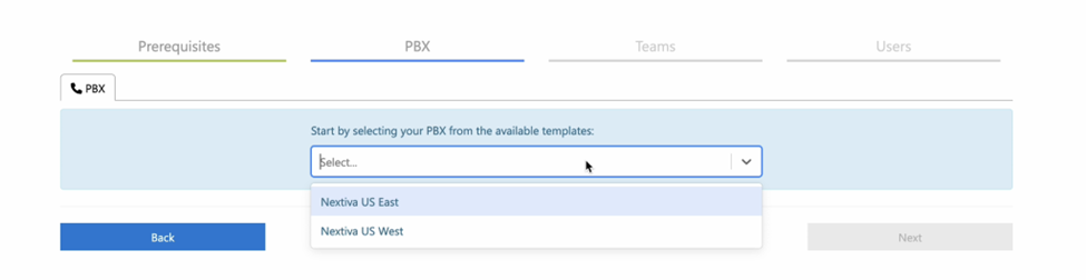 Call2Teams - Customer Account Setup - Nextiva Help