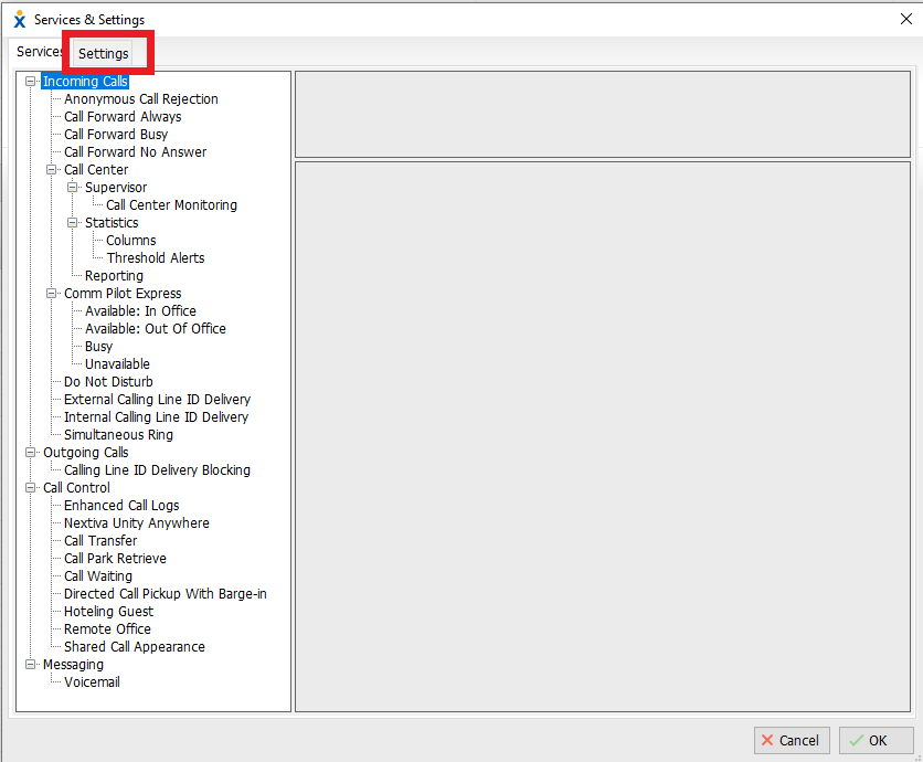 Unity - Call Center List - Nextiva Help