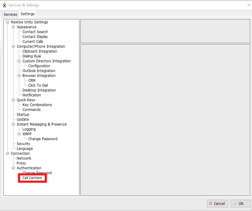 Unity - Call Center List - Nextiva Help