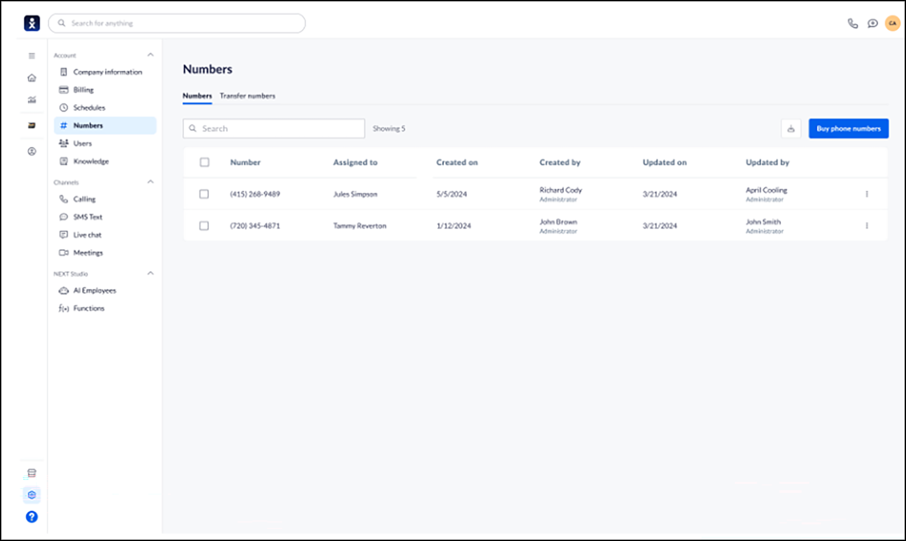 XBert AI Standalone - Nextiva Help