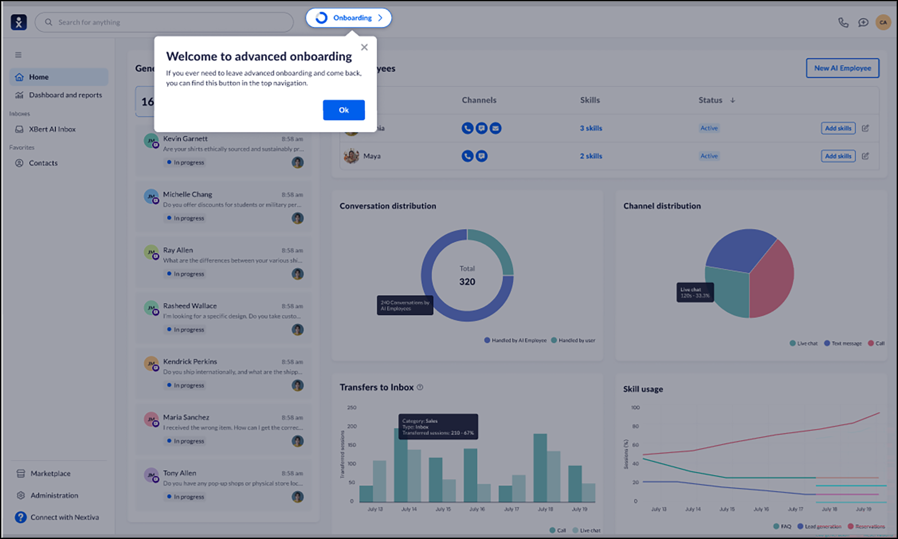 XBert AI Standalone - Nextiva Help
