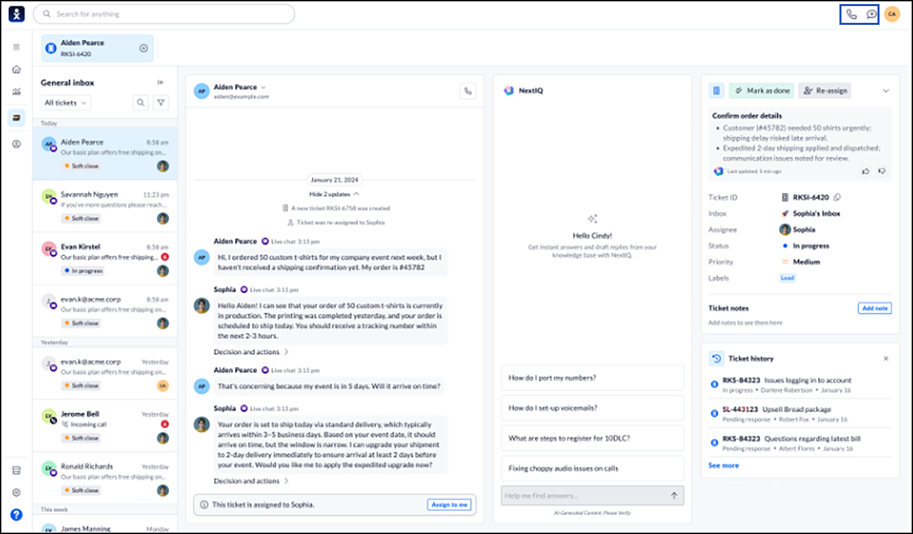 XBert AI Standalone - Nextiva Help
