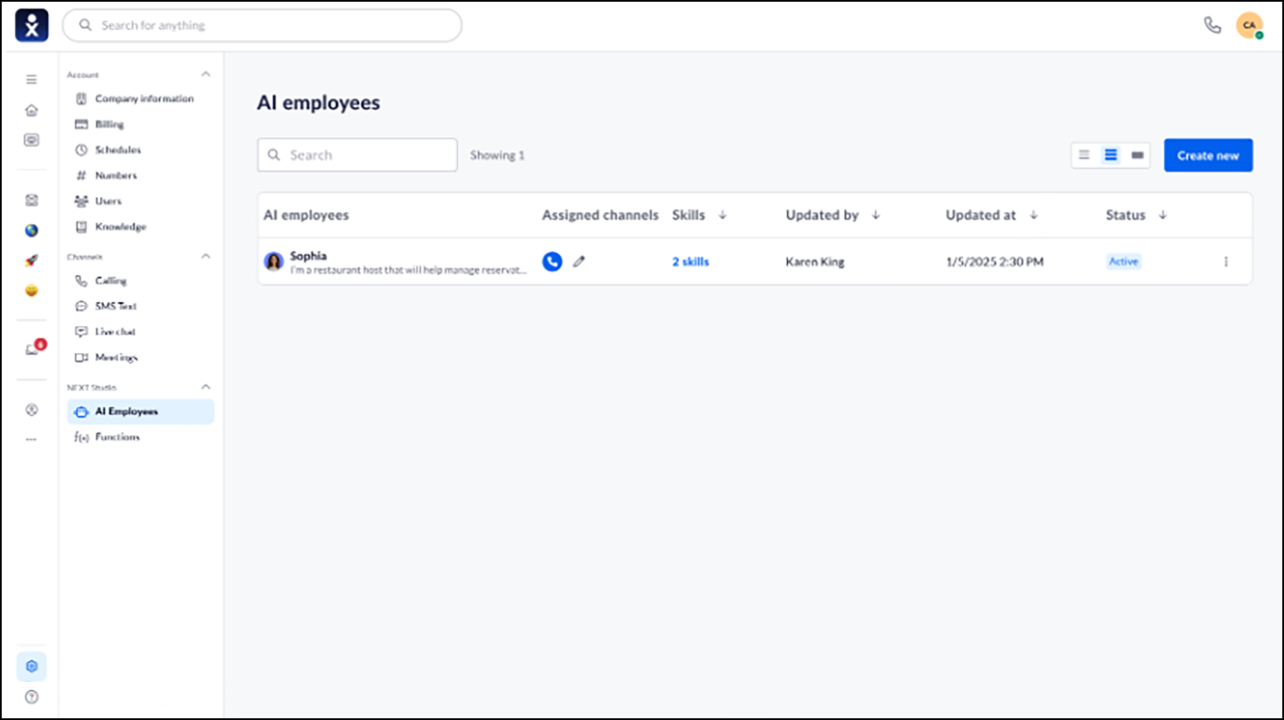 XBert AI Standalone - Nextiva Help