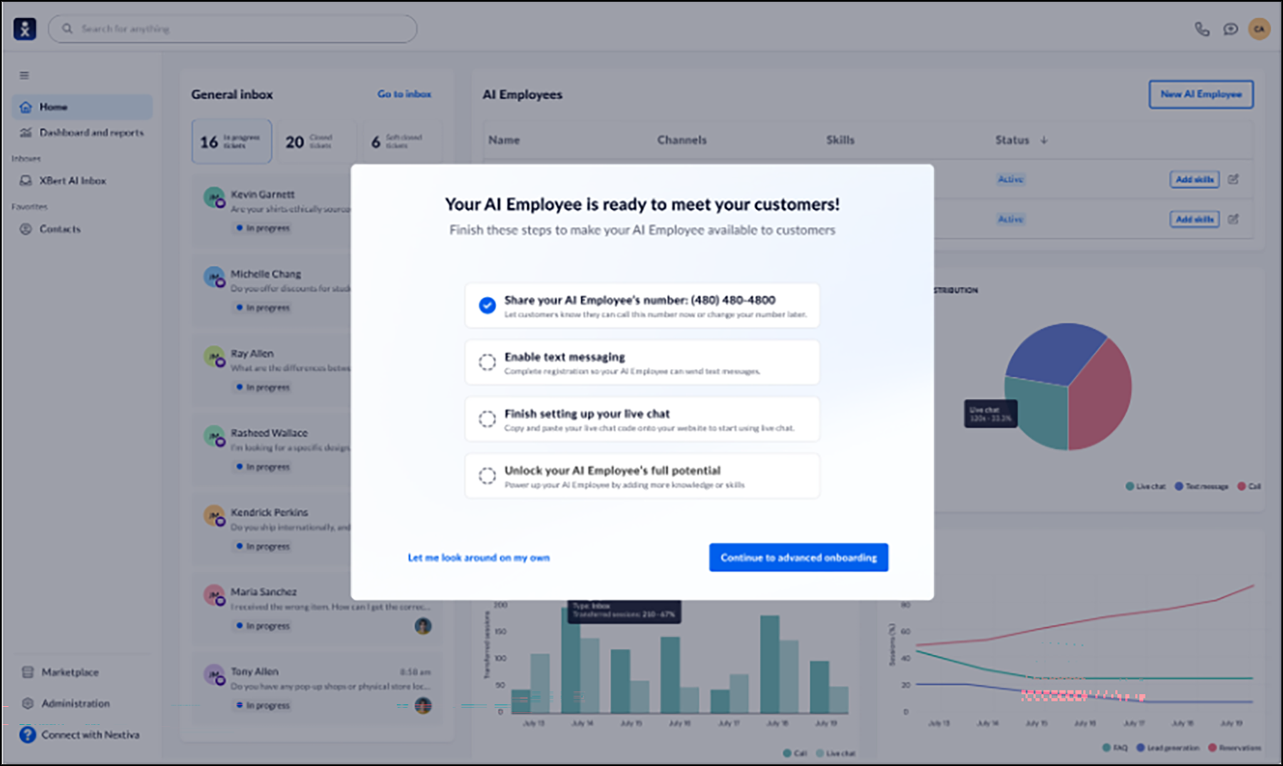 XBert AI Standalone - Nextiva Help