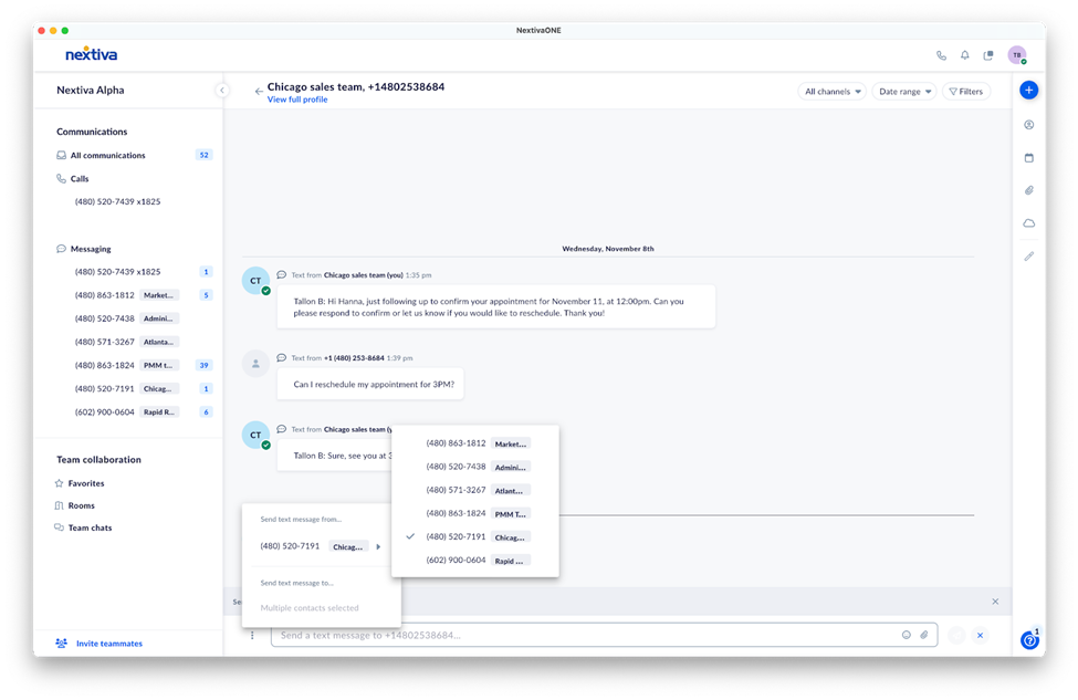 NextivaONE - Message Pro - Nextiva Help